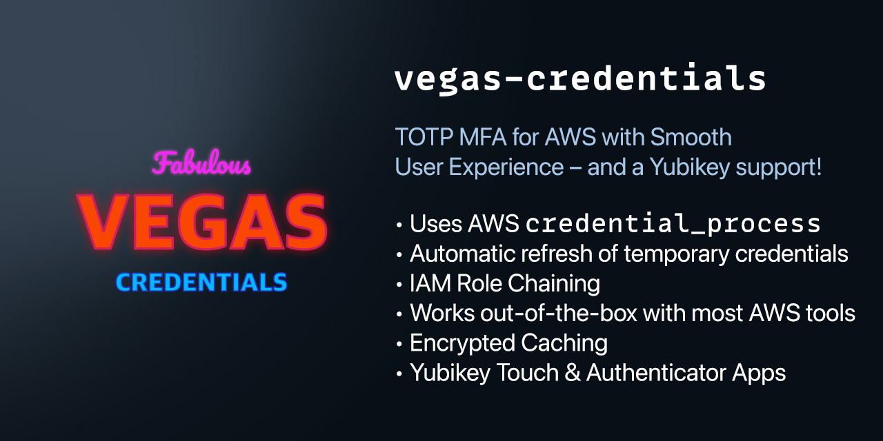 vegas-credentials · AWS credential_process utility